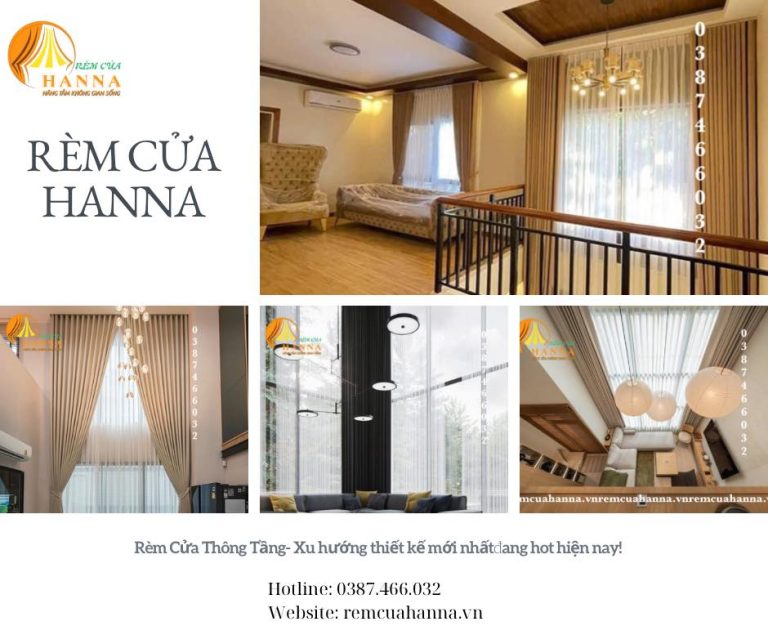 RÈM CỬA HANNA – NÂM TẦM GIÁ TRỊ SỐNG