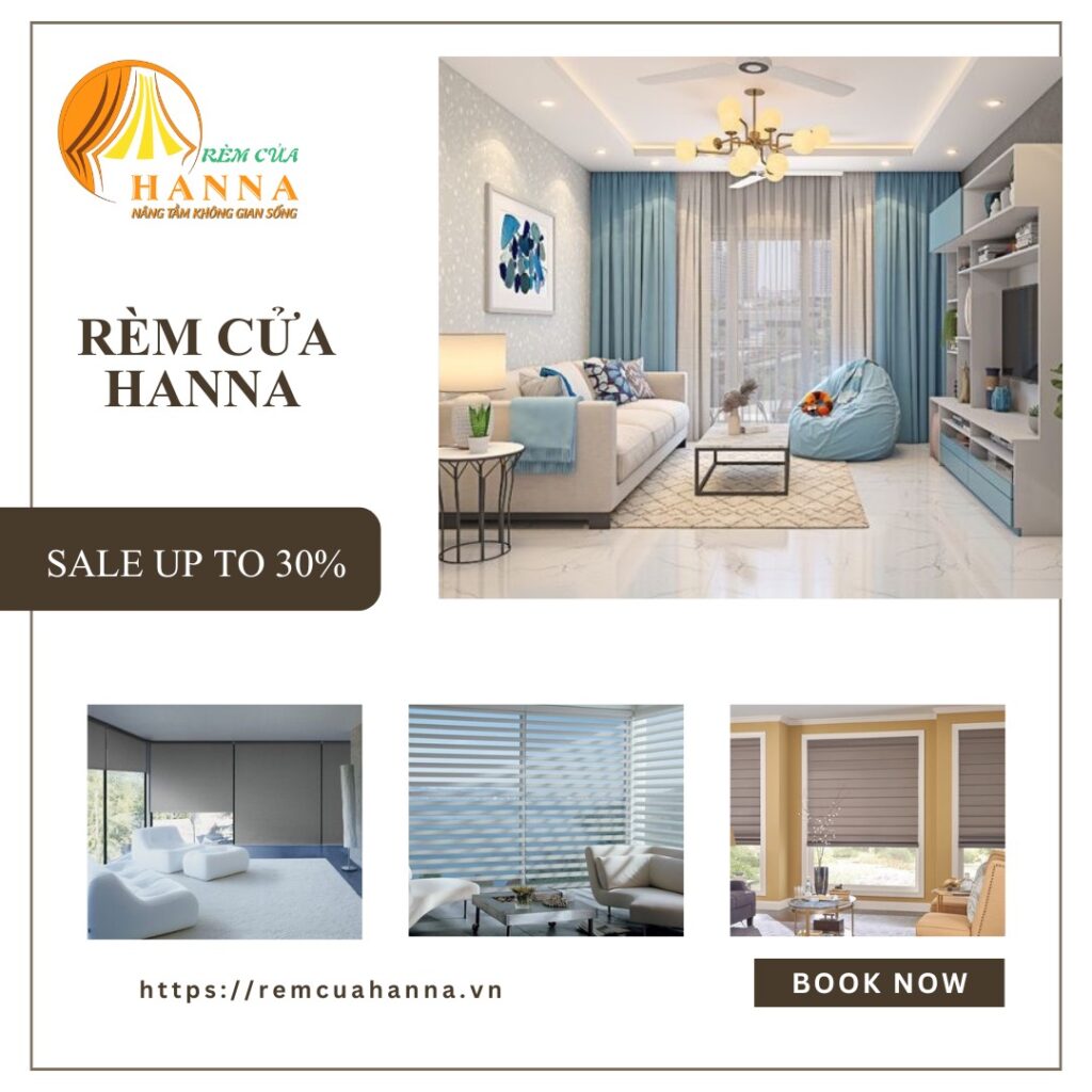 RÈM CỬA HANNA – NÂM TẦM GIÁ TRỊ SỐNG